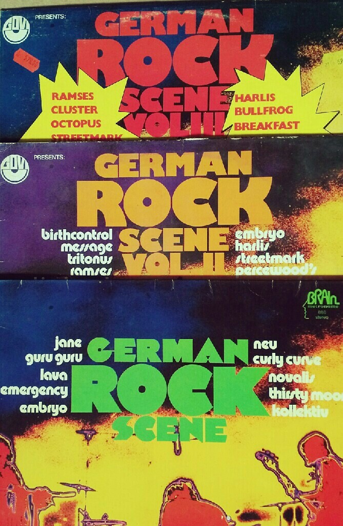 German Rock Scene V/A vol. I, II, III 3lp EX | Płock | Kup teraz na ...
