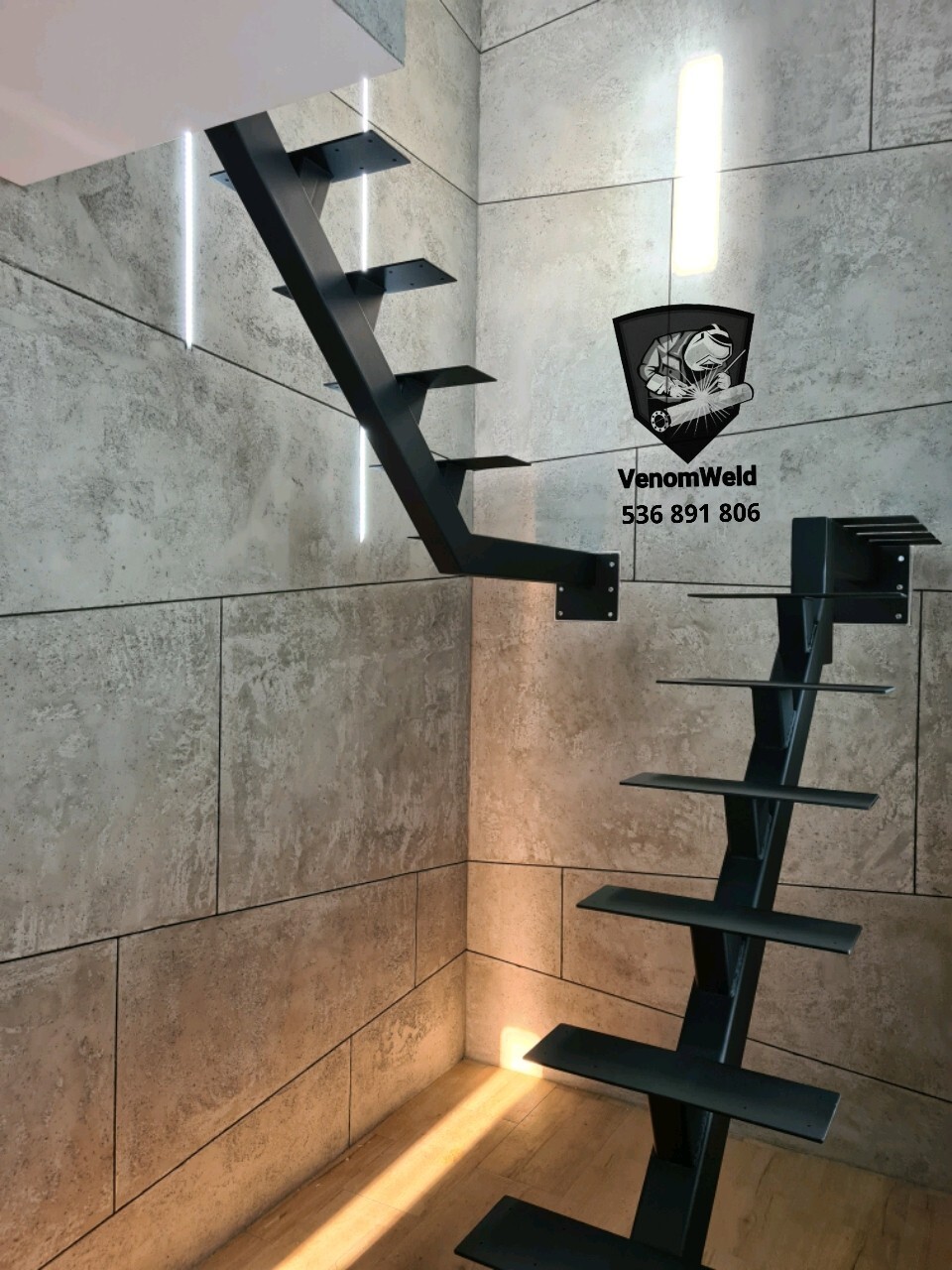 Schody stalowe metalowe nowoczesne samonośne loft | Skarżysko-Kamienna ...