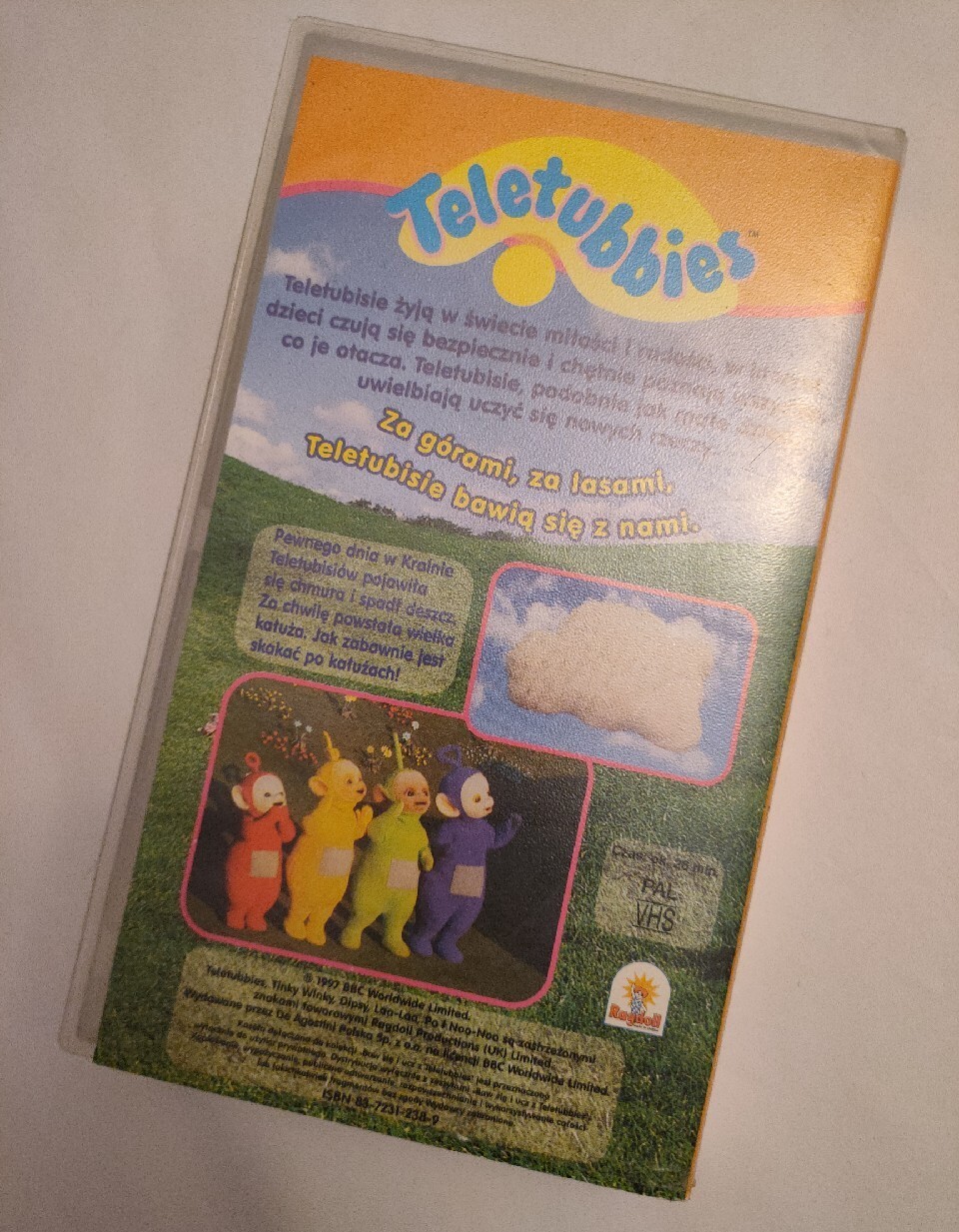 Teletubisie Baw się i ucz z Teletubbies bajka VHS | Konin | Kup teraz ...