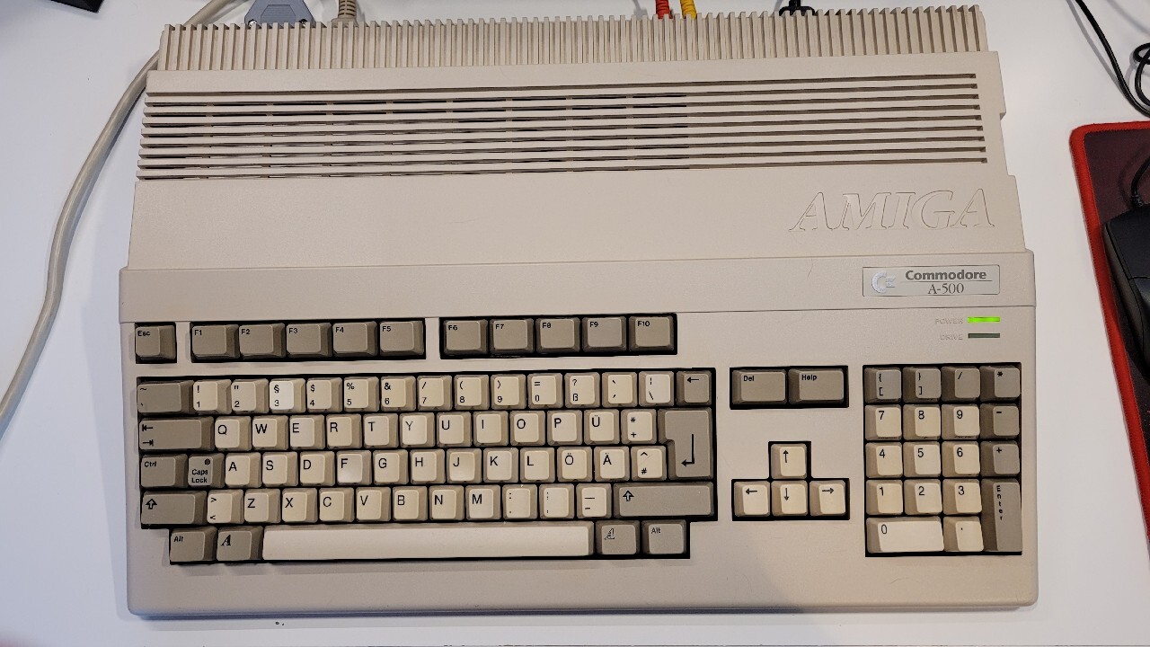 Commodore Amiga 500, 1MB RAM, rev 6a | Katowice | Kup teraz na Allegro ...