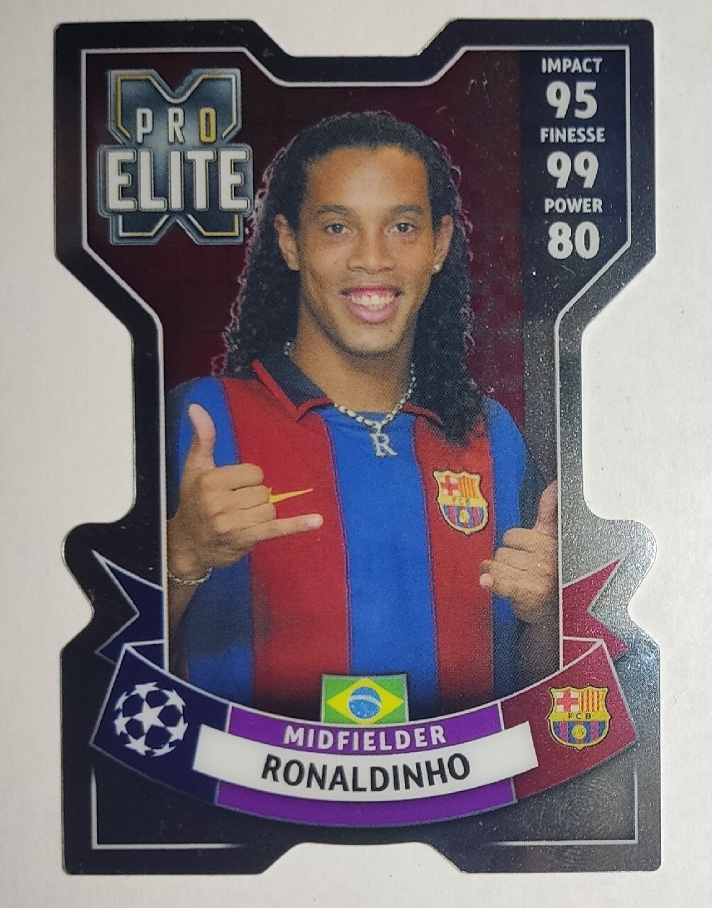 Karta Pro Elite Ronaldinho Barcelona | Kraśnik | Kup teraz na Allegro ...