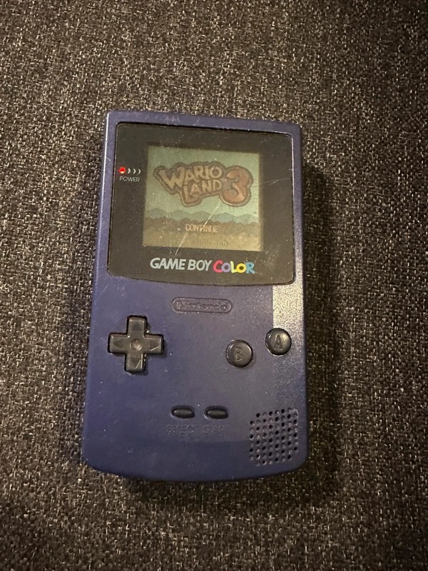 Nintendo Dark Blue GameBoy Color GBC Game Boy Color | Wrocław | Kup ...