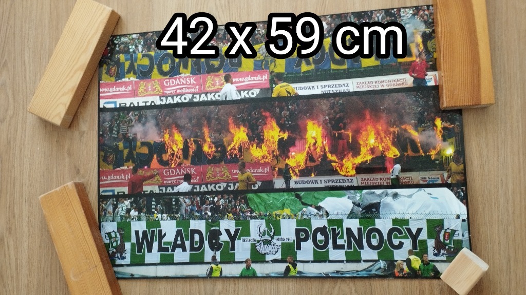 Plakat Lechia Gdańsk Władcy Północy Traugutta | Gdańsk | Licytacja na ...