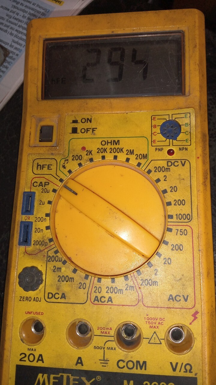 Multimetr miernik metex M-3630 kultowy lata 80 te | Chodzież | Kup ...