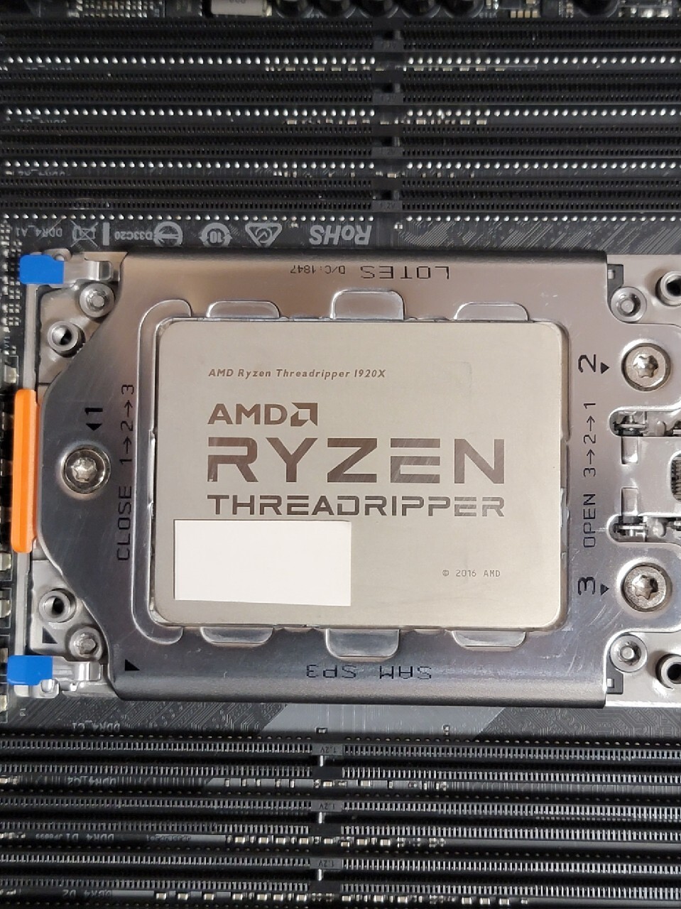 Procesor AMD Threadripper 1920x na gwarancji TR4 X399 nie 1950x 2950x ...