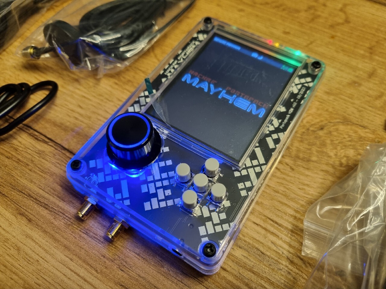 HackRF One PortaPack H2 MAYHEM EDITION! + anteny | Poznań | Kup teraz ...