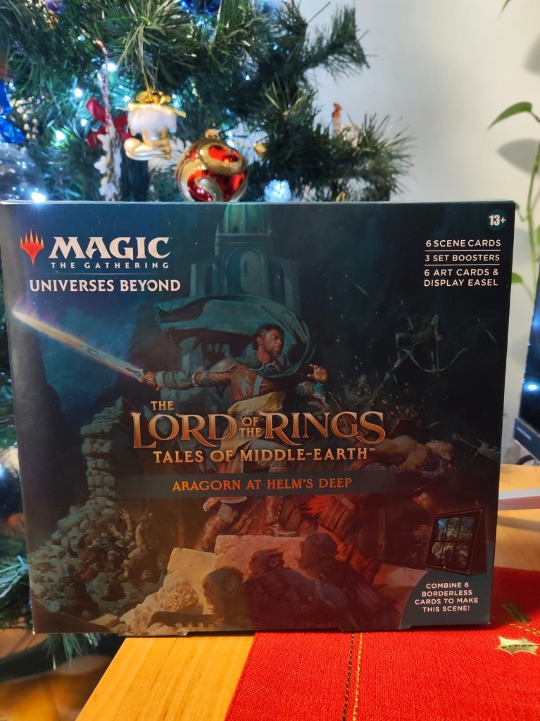 MTG LotR: Tales of Middle-earth Scene Box: "Aragorn at Helm’s Deep ...