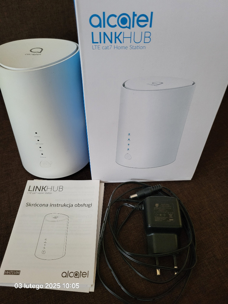 Router 300 Mbps Alcatel Link Hub 4G LTE cat7 modem | Leszno | Kup teraz ...