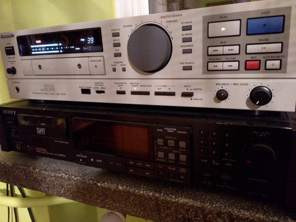 Magnetofon DAT Panasonic SV3700 ROLKA docisku taśmy po regeneracji | Ożarów Mazowiecki ...