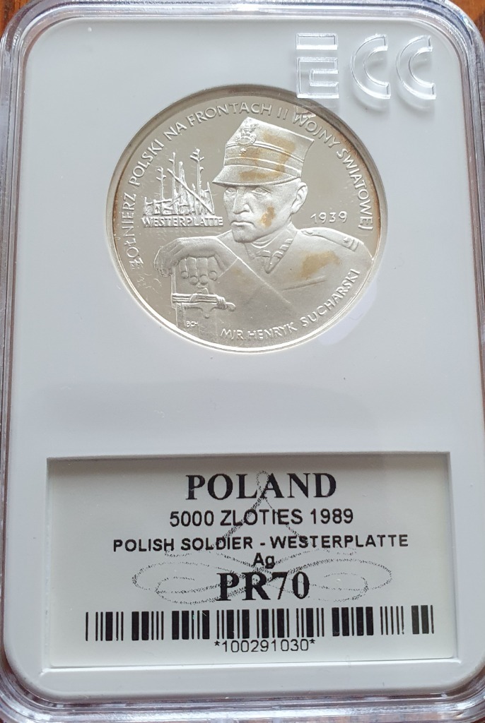 5000 zl Westerplatte z 1989 | Strzelce Opolskie | Kup teraz na Allegro ...