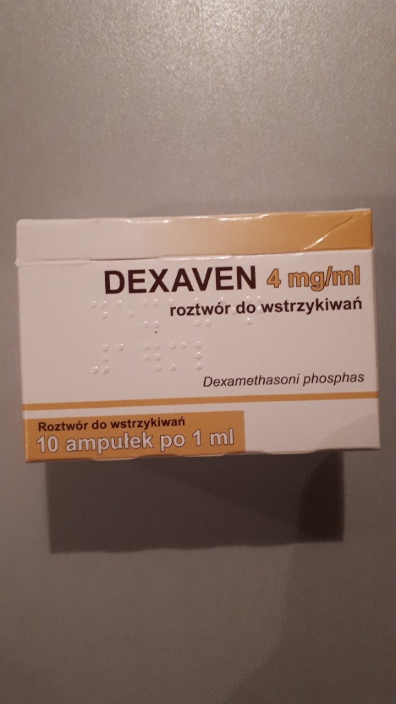 Dexaven 4mg roztwór termin 05.2023 | Warszawa | Kup teraz na Allegro ...