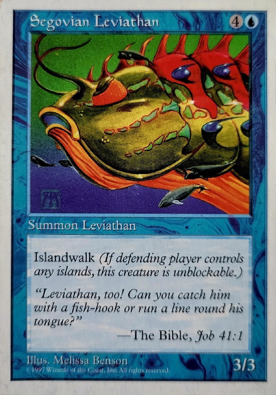 MTG - Segovian Leviathan - 5th Edition | Warszawa | Kup teraz na ...