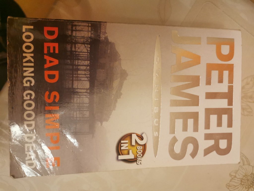 Peter James dead simple looking good dead omnibus | Tychy | Kup teraz ...