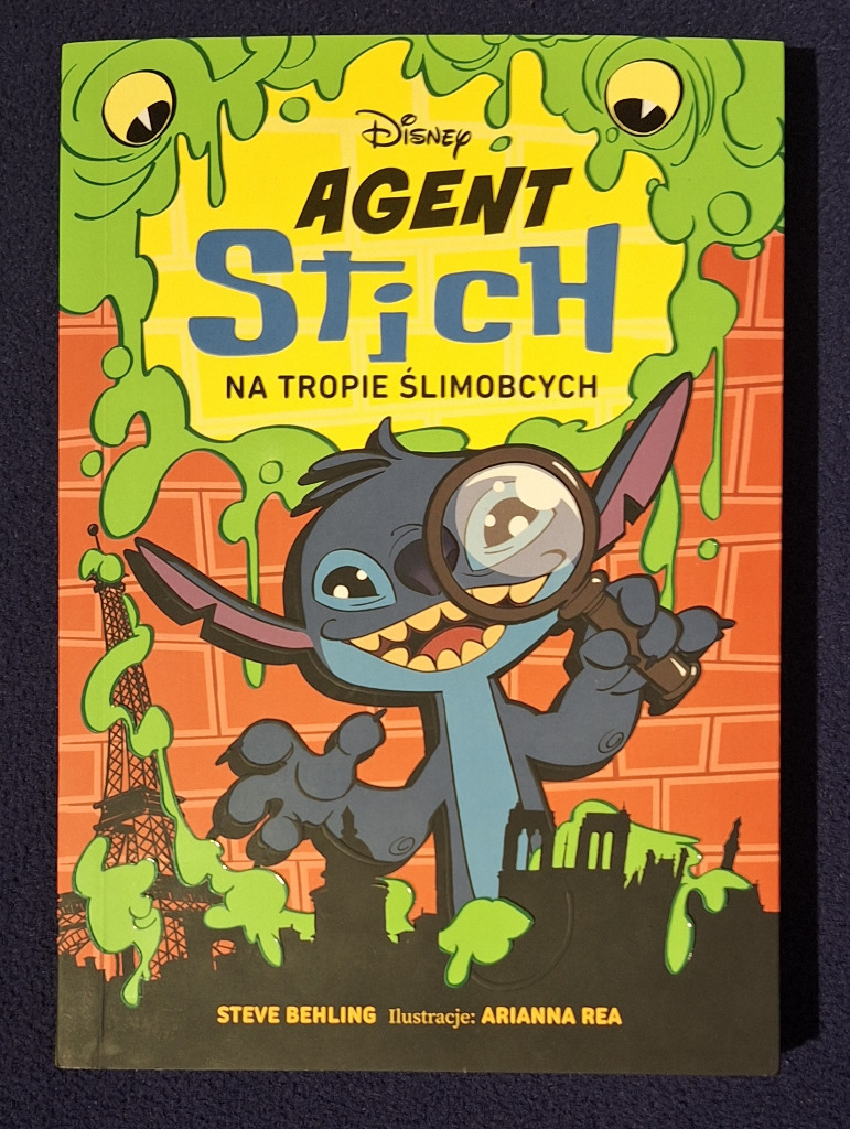 Agent Stich na tropie ślimobcych - Steve Behling Disney Stitch | Tarnów ...