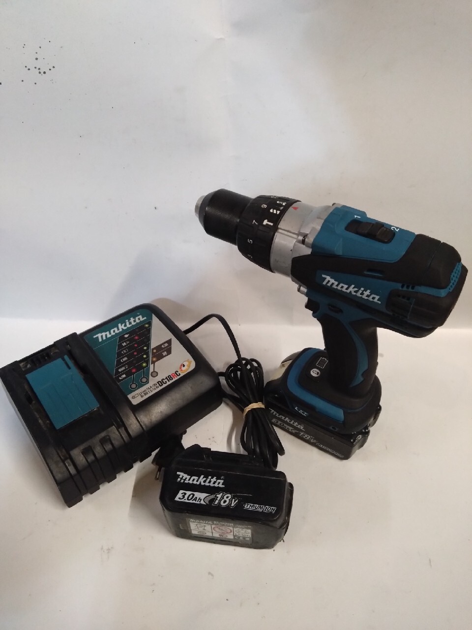 Makita DHP458 LXT18V 91Nm potężny sprzęt 2aku+lad | Kraków | Kup teraz ...