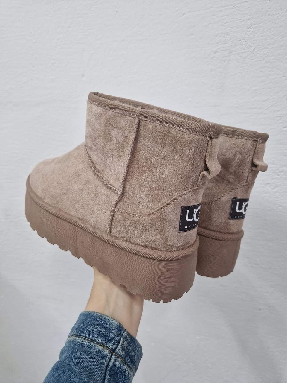 Ciemny beż botki śniegowce emu UGG r 37 24 cm | Kolno | Kup teraz na Allegro Lokalnie