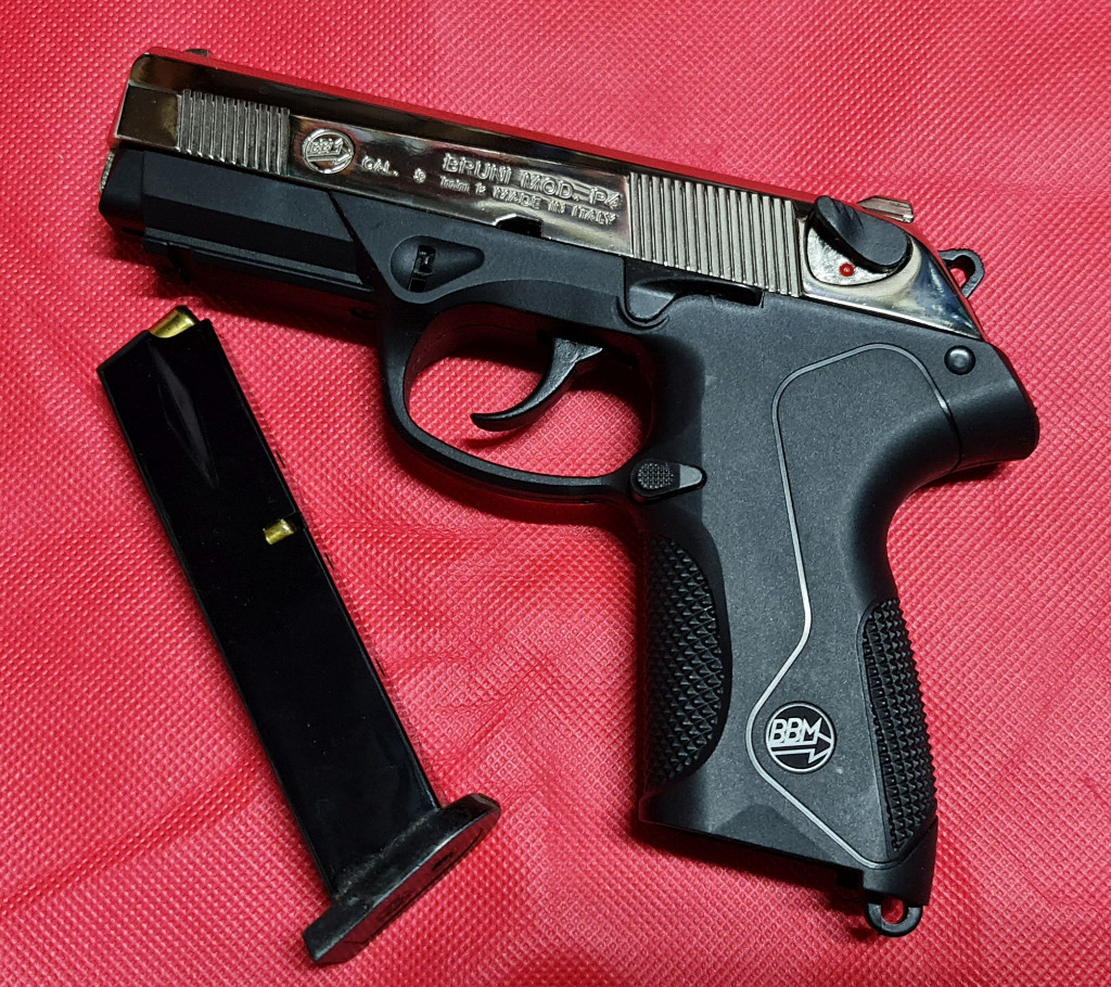 Pistolet gazowy Bruni P4 bicolor kal.9mm | Toruń | Kup teraz na Allegro ...