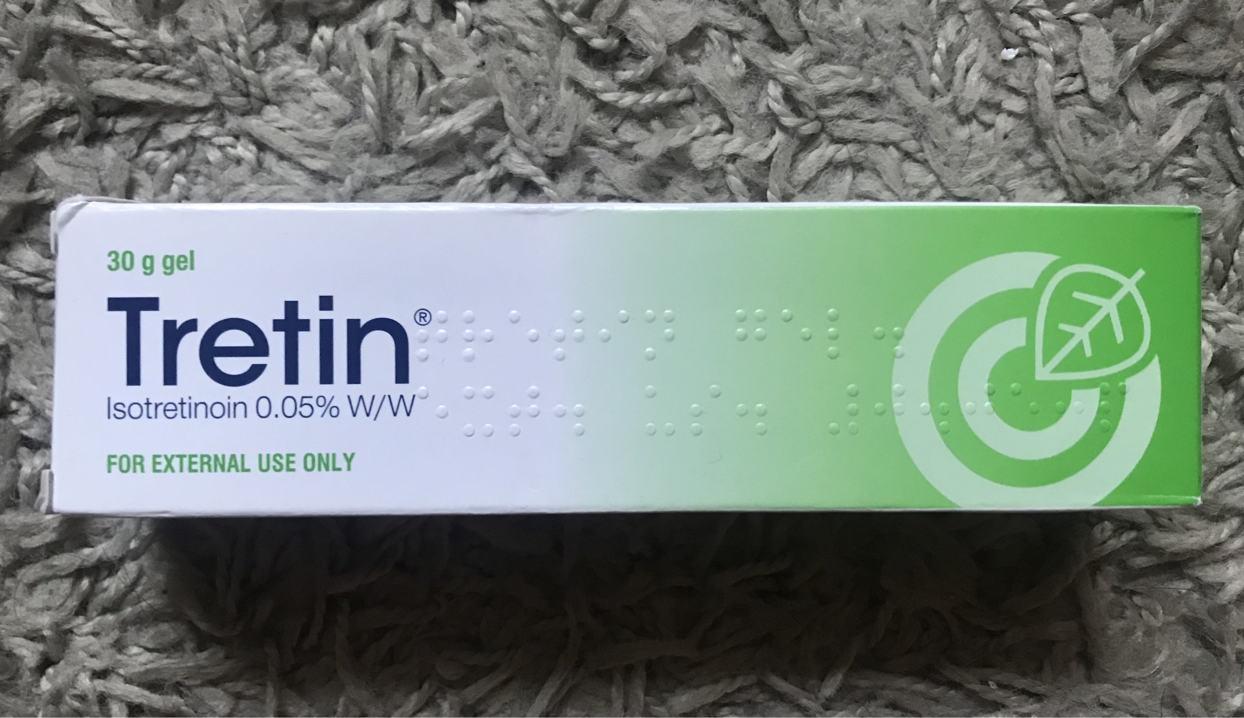 Tretin 0.05% 30g izotretynoina tret izotretinoina | Łódź | Kup teraz na ...