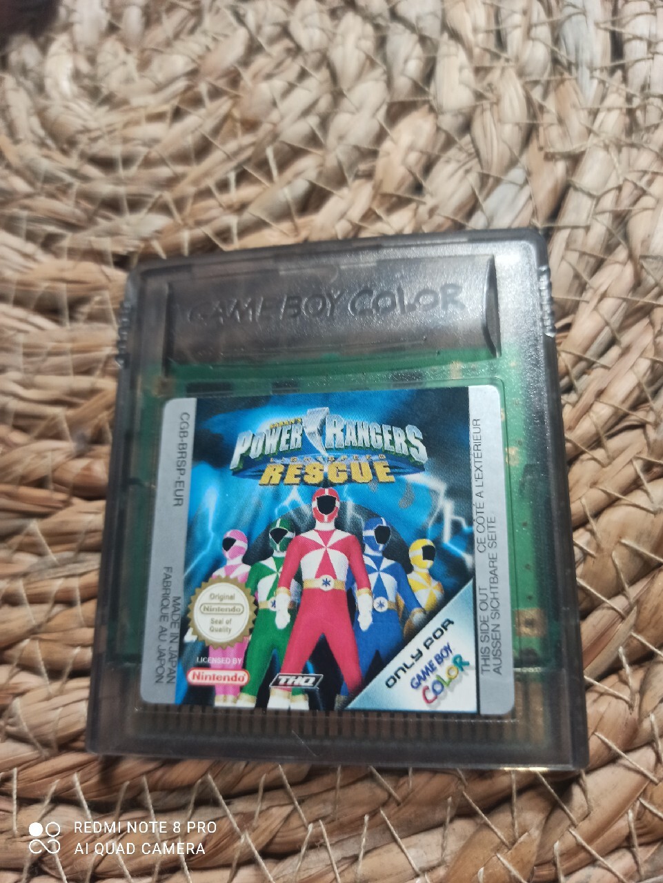 Nintendo Game Boy Color Power Rangers Rescue | Kozienice | Kup teraz na ...
