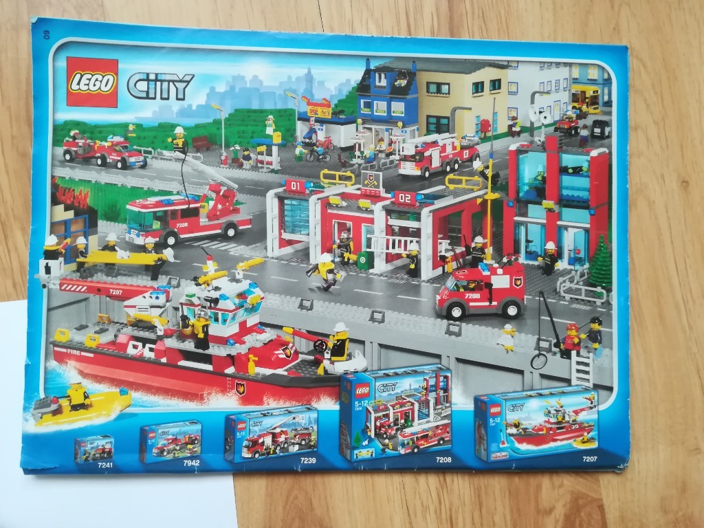 LEGO Łódź Strażacka Fire Boat 7207 | Górka Duchowna | Kup teraz na ...