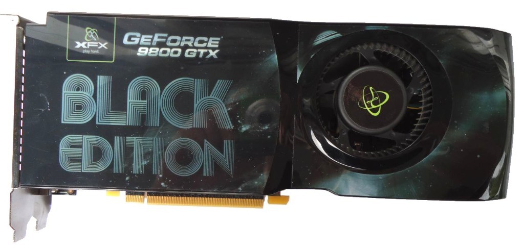 Karta graficzna XFX 9800 GTX Black Edition | Wrocław | Kup teraz na ...