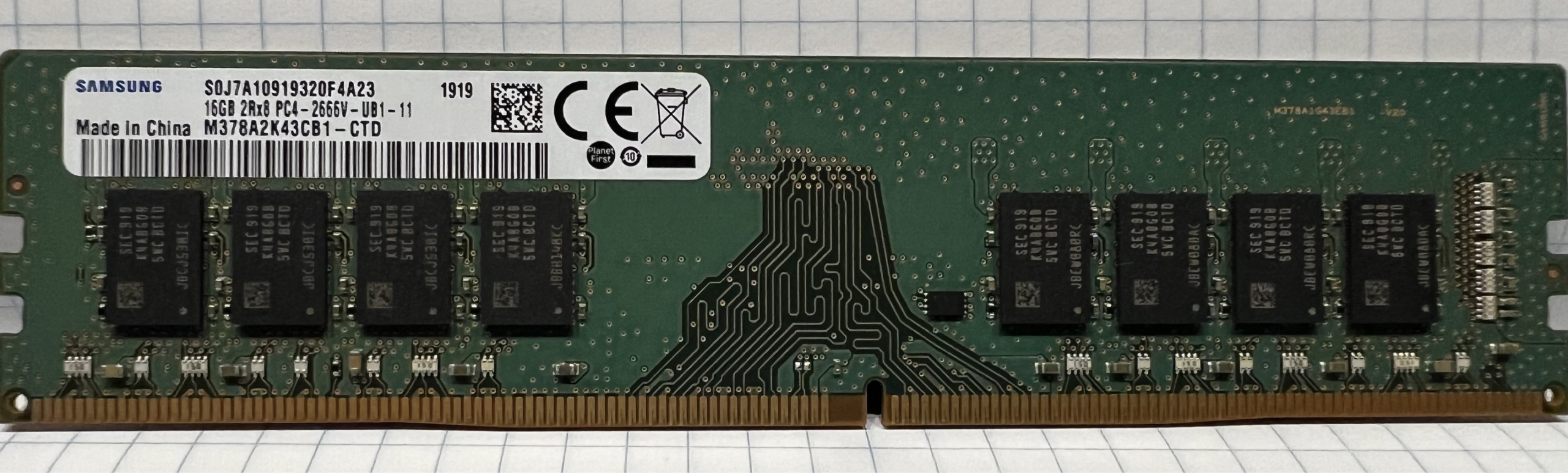 RAM SAMSUNG 16GB DDR4 M378A2K43CB1CTD | Marki | Kup teraz na Allegro ...
