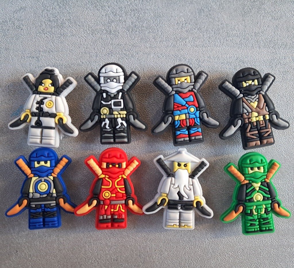 Przka ozdoba do butów typu crocs motyw jak lego ninjago | Kraków | Kup ...