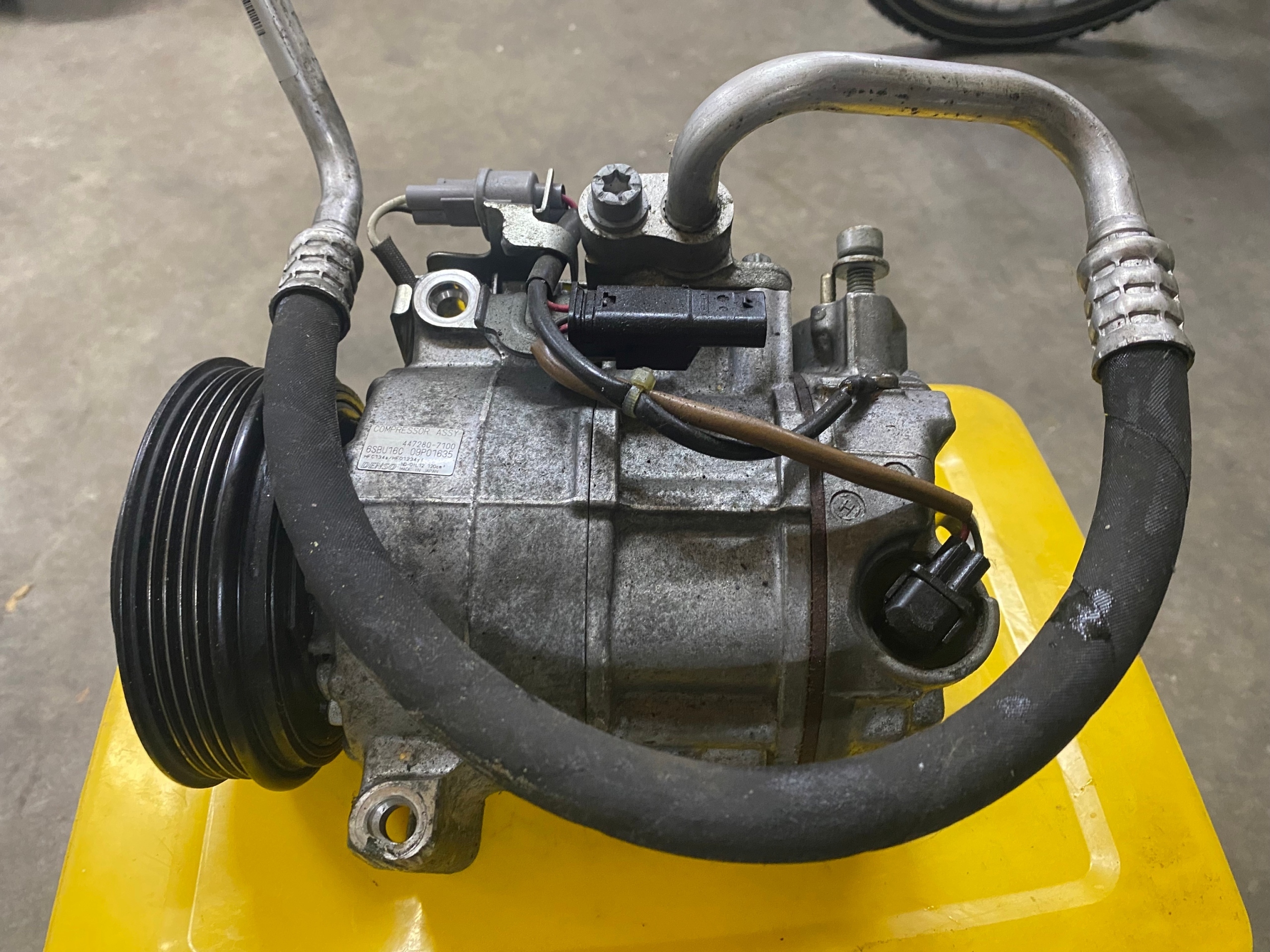 Sprężarka klimatyzacji mercedes A0038304560 | Radliczyce | Kup teraz na ...