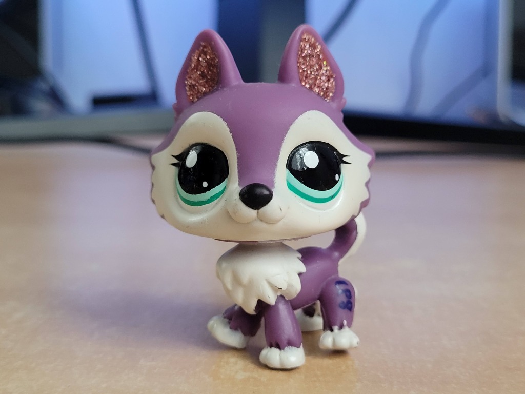 LPS Littlest Pet Shop pies piesek husky wilk #2297 | Środa Wielkopolska ...