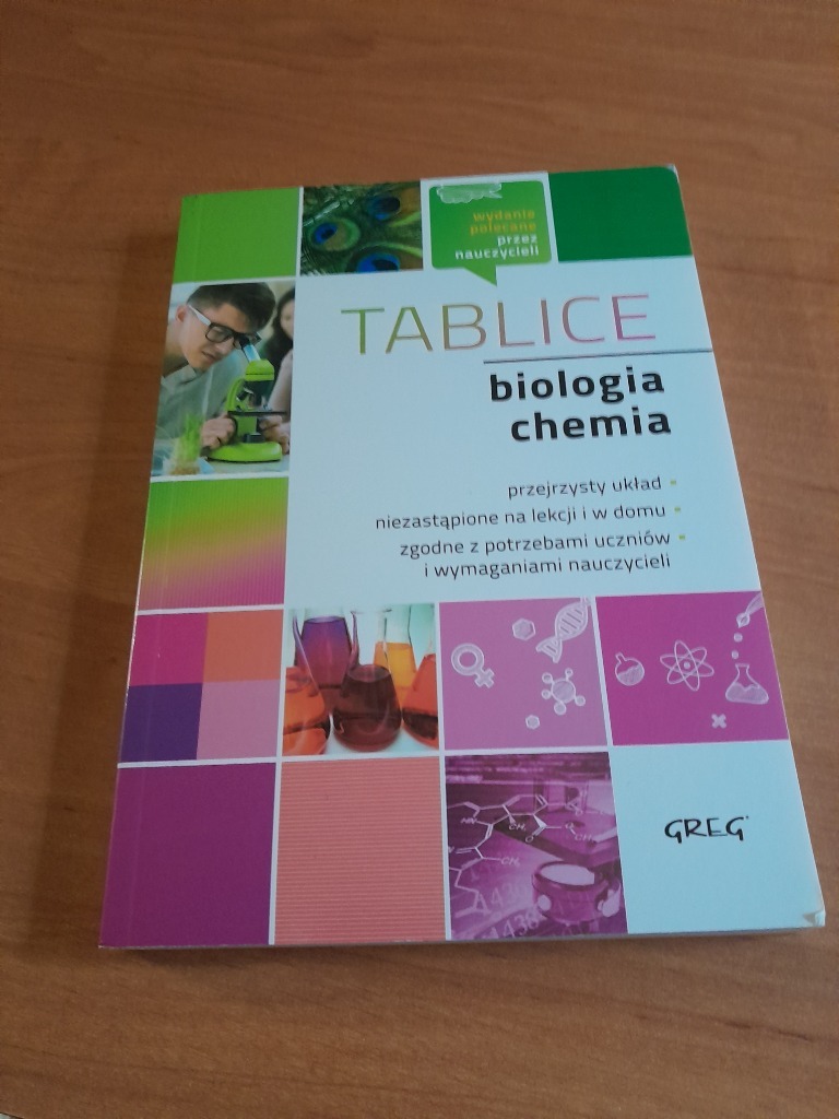 Tablice biologia chemia | Przechód | Kup teraz na Allegro Lokalnie