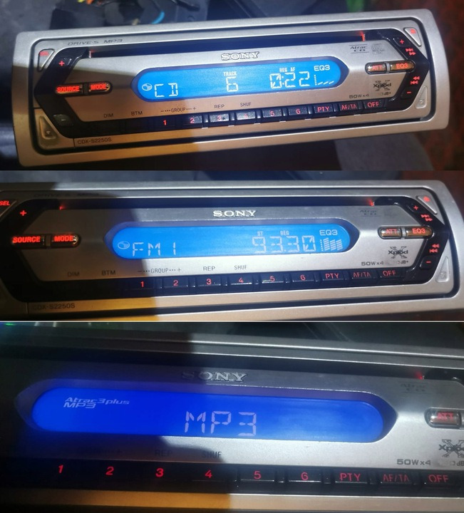 RADIOODTWARZACZ CD SONY CDX-S2250S | Boguchwałów | Kup teraz na Allegro ...