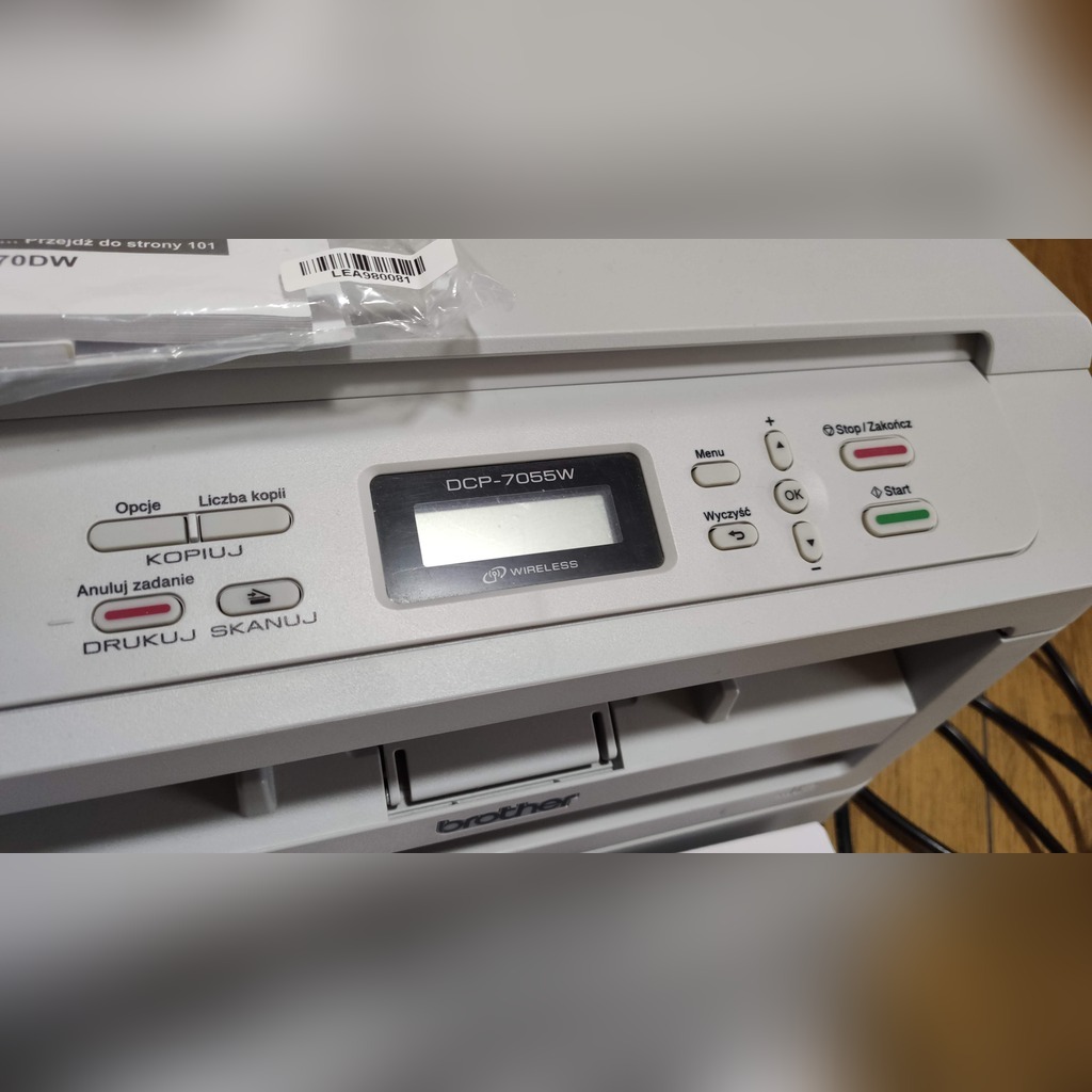 Drukarka Brother DCP 7055W | Zalasewo | Licytacja na Allegro Lokalnie