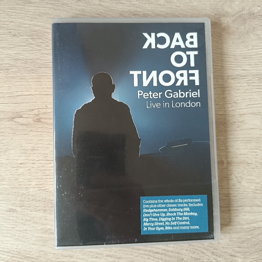 Peter Gabriel Back To Front DVD | Warszawa | Kup teraz na Allegro Lokalnie