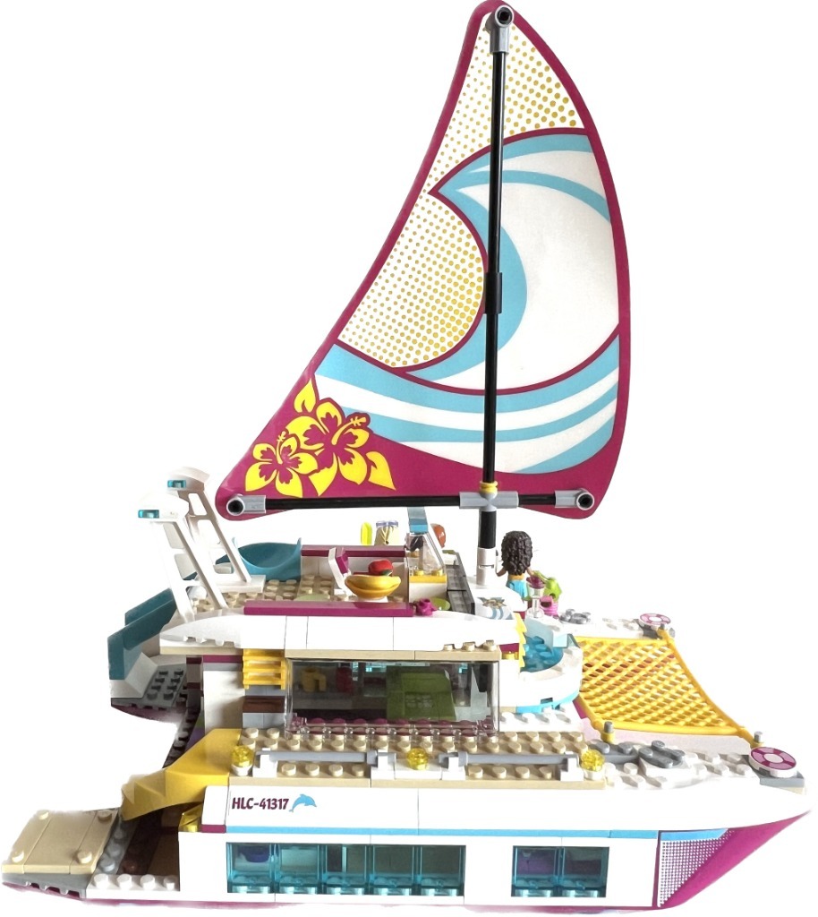 LEGO Friends 41317 Słoneczny katamaran kpl z instr | Kicin | Kup teraz ...