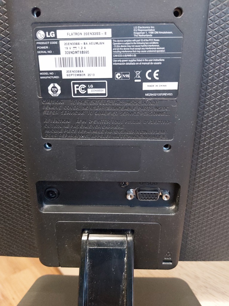 Monitor LG led model 20EN33 | Ciechanów | Kup teraz na Allegro Lokalnie