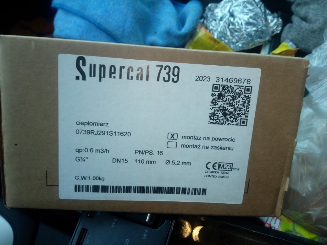 Ciepłomierz Supercal 739 - Niska cena na Allegro