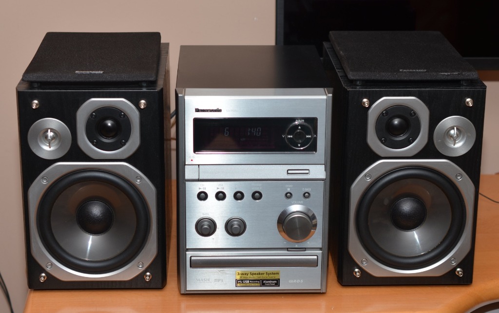 Mini wieża Panasonic SA-PMX4 USB MP3 CD radio AUX | Słupsk | Ogłoszenie ...