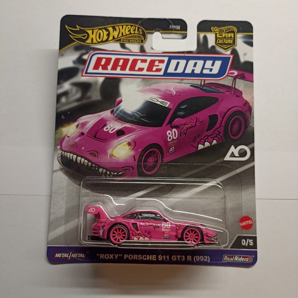 Hot Wheels Premium Porsche 911 GT3 R "ROXY" Chase | Kraków | Licytacja ...