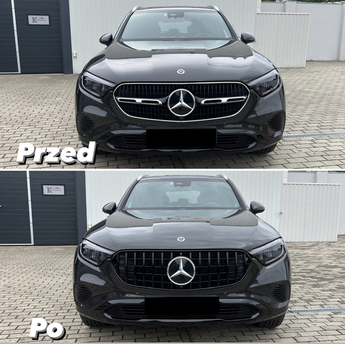 Mercedes GLC 2023 254 X254 grill AMG tuning aero | Mława | Kup teraz na ...