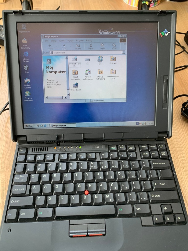 retro laptop IBM THINKPAD 380 TYPE 2635 | Wrocław | Kup teraz na ...