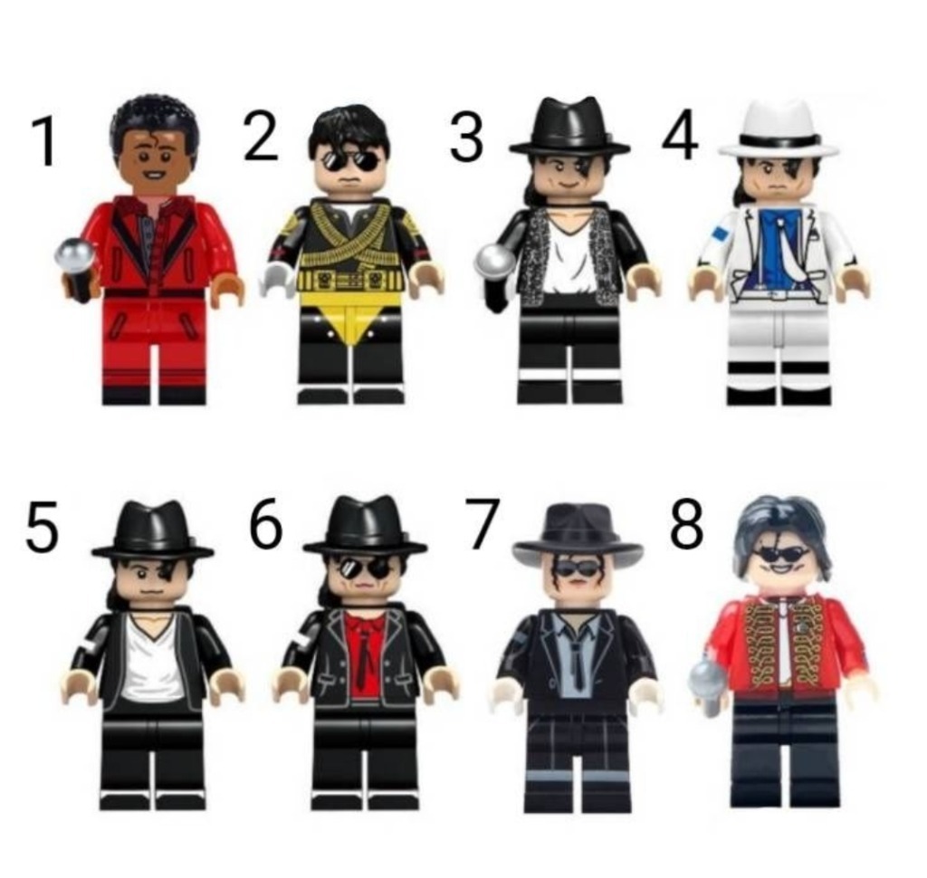Klocki figurka Michael Jackson kompatybilne z Lego | Będzin ...