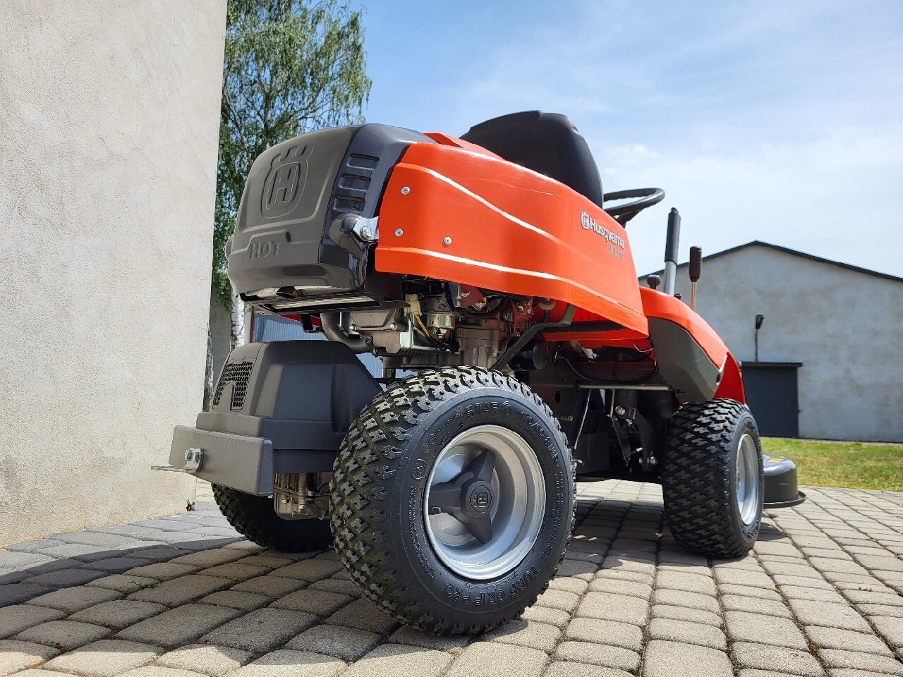 Traktorek kosiarka Husqvarna Rider r214C 2022r. | Dymki | Ogłoszenie na ...