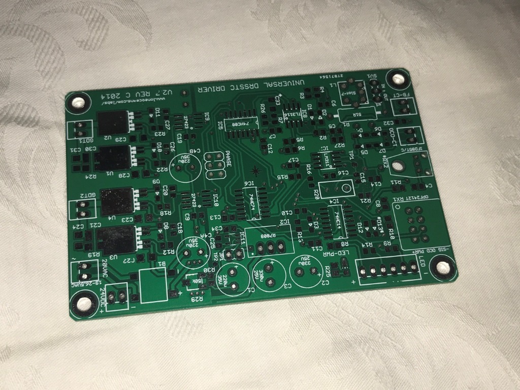 PCB Universal Driver V2.7 DRSSTC SSTC UD2.7 Tesla | Warszawa ...