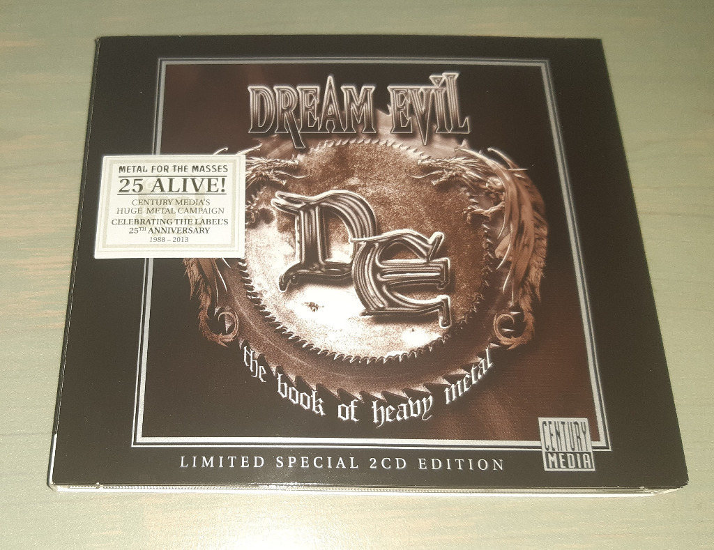 DREAM EVIL - The Book of Heavy Metal - 2CD slipcase | Pogorzelica | Kup ...