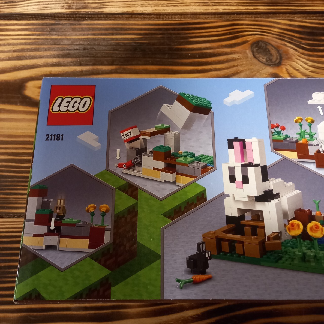 Lego 21181 Minecraft The Rabbit Ranch | Świerklany Dolne | Kup teraz na ...