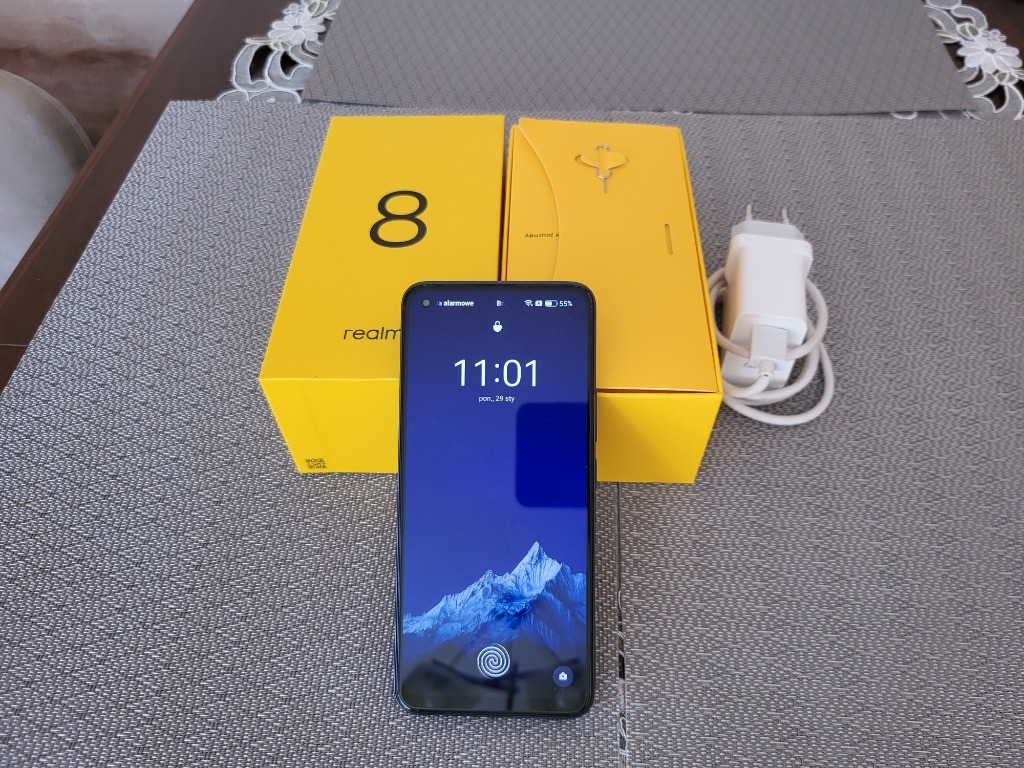 Realme 8 RMX 3085 kolor: Punk Black | Oława | Kup teraz na Allegro Lokalnie