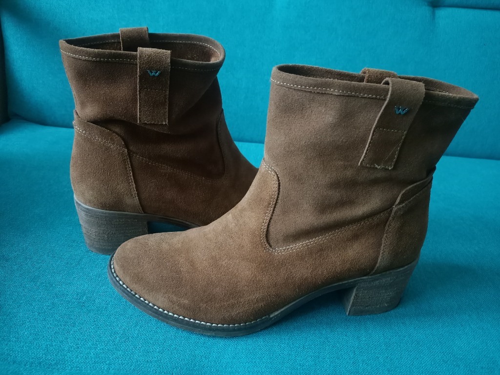 zamszowe botki Lasocki | plock | Kup teraz na Allegro Lokalnie