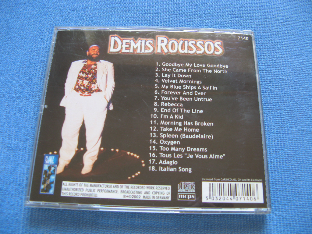 CD: Demis Roussos - Największe przeboje | Poznań | Kup teraz na Allegro ...