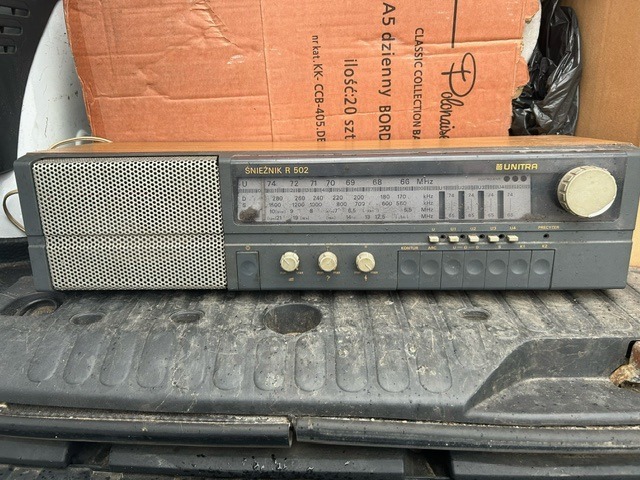 Radio ŚNIEŻNIK Unitra R502 | Wałbrzych | Kup teraz na Allegro Lokalnie