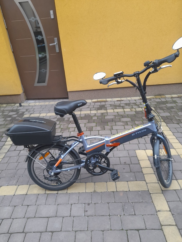 Elektryczny skladany rower | Rybie | Kup teraz na Allegro Lokalnie